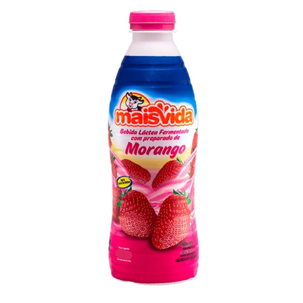 BEBIDA LÁCTEA MAIS VIDA 800G MORANGO - lavagnoli