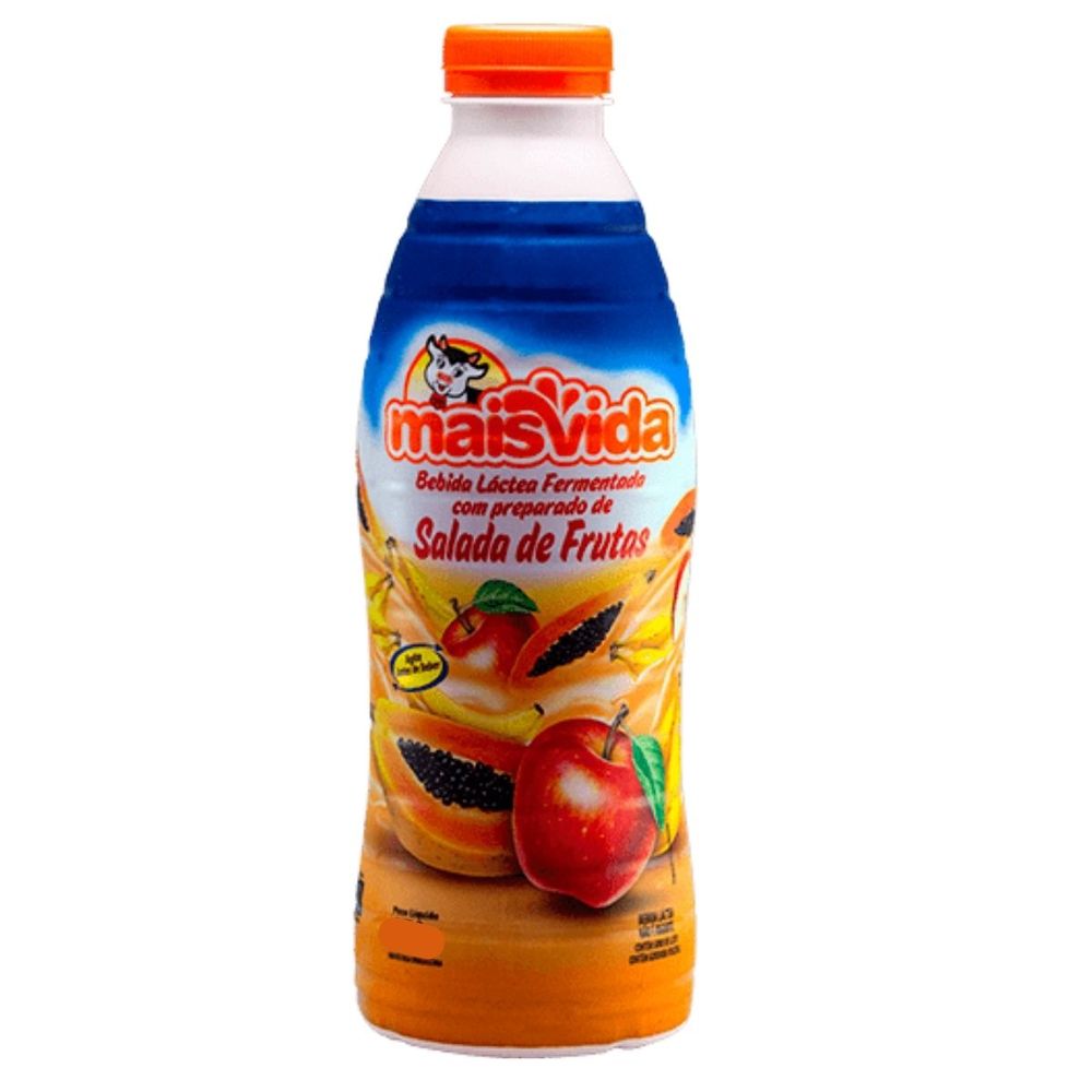 BEBIDA LÁCTEA MAIS VIDA 800G SALADA DE FRUTAS - lavagnoli