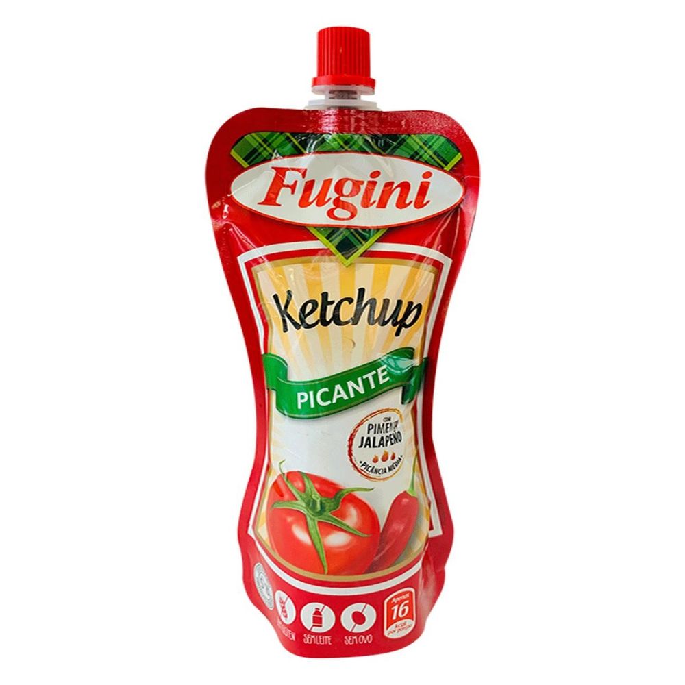 CATCHUP FUGINI SACHÊ 300G PICANTE - lavagnoli
