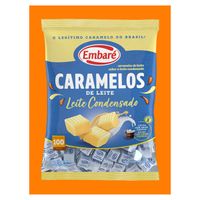 BALA EMBARÉ CARAMELO 660G LEITE CONDENSADO - lavagnoli