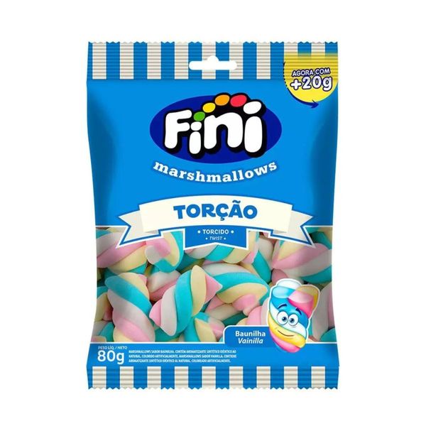 MARSHMALLOW FINI 80G TORCIDO - lavagnoli