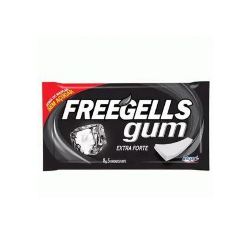 CHICLE FREEGELLS 8G ZERO EXTRA FORTE - lavagnoli