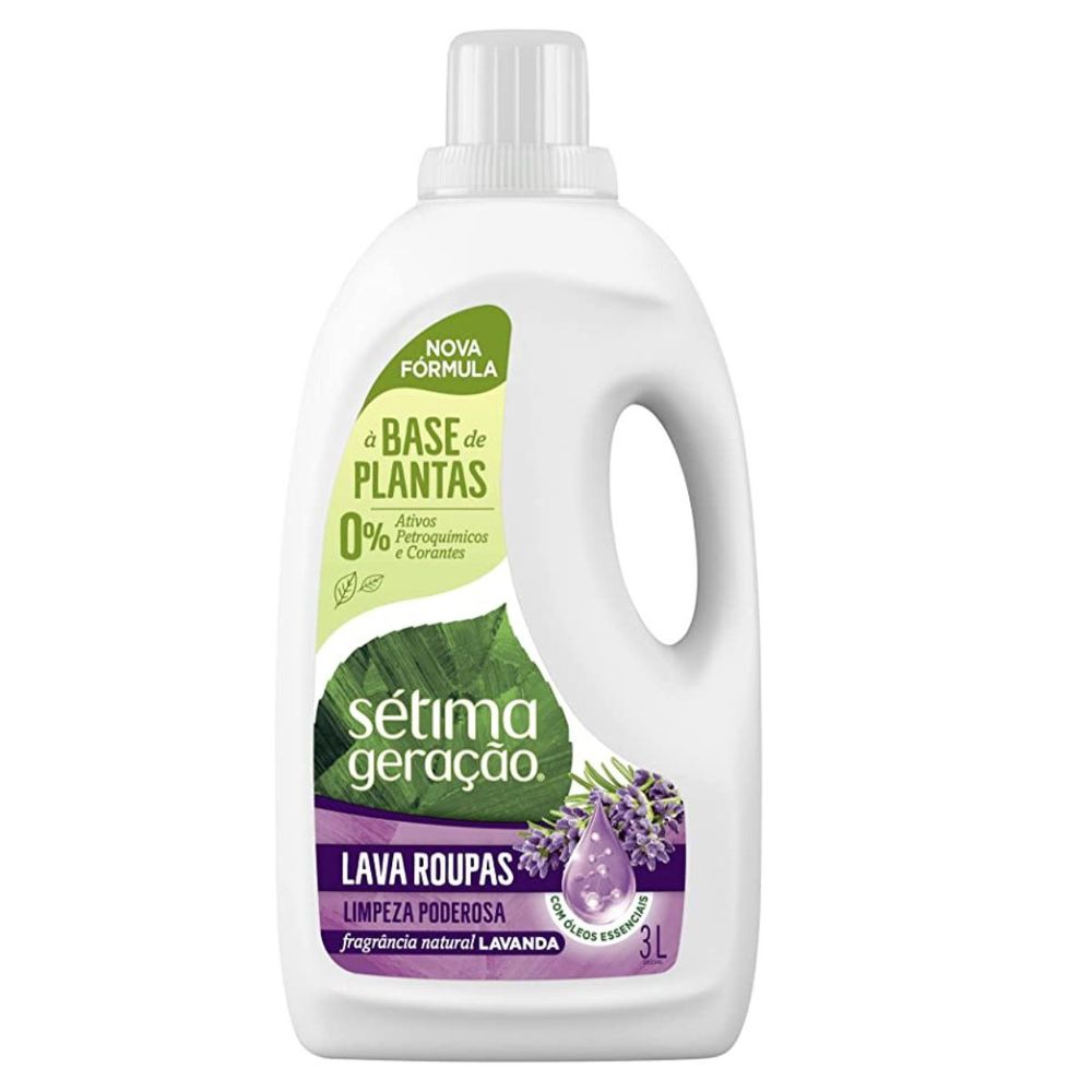 SABÃO LÍQUIDO SÉTIMA GERAÇÃO 3L LAVANDA - lavagnoli