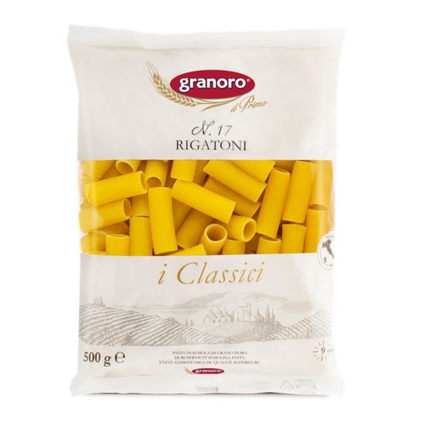 MACARRÃO GRANORO 500G RIGATONI - lavagnoli