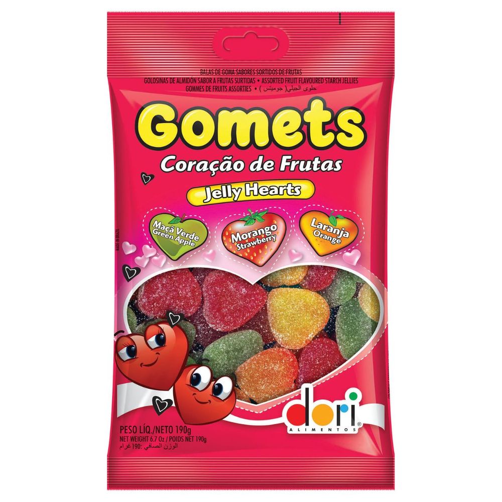 BALA GOMETS 190G CORAÇÃO - lavagnoli