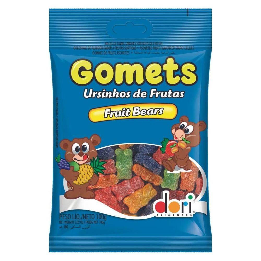 BALA GOMETS MINI 100G URSO - lavagnoli