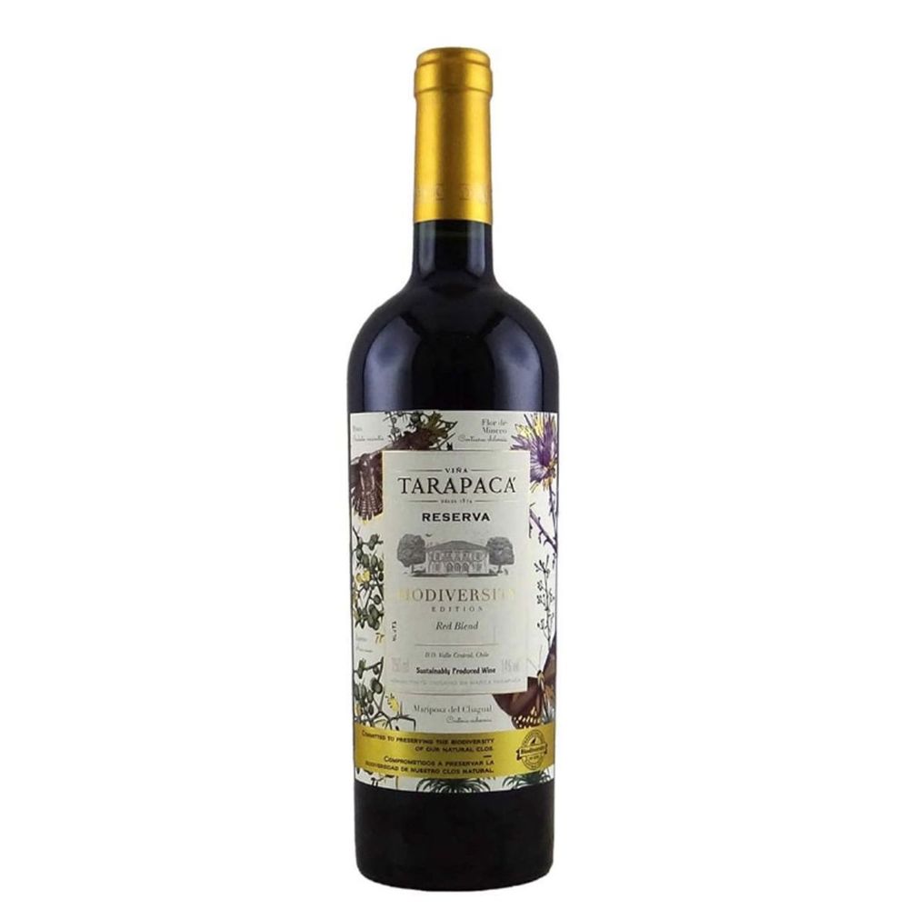 VINHO TARAPACÁ VARIETAL BIODIVERSITY 750ML RED BLEND TINTO - lavagnoli