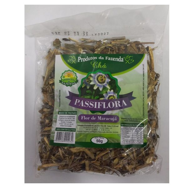CHÁ FAZENDA 50G PASSIFLORA - lavagnoli