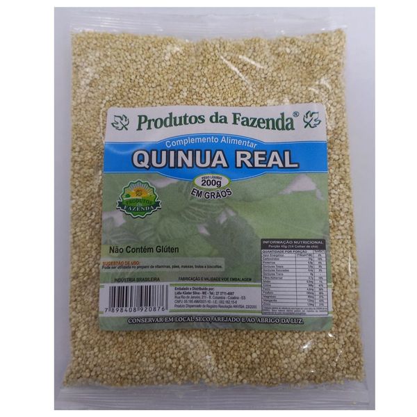 QUINOA REAL FAZENDA 200G - lavagnoli
