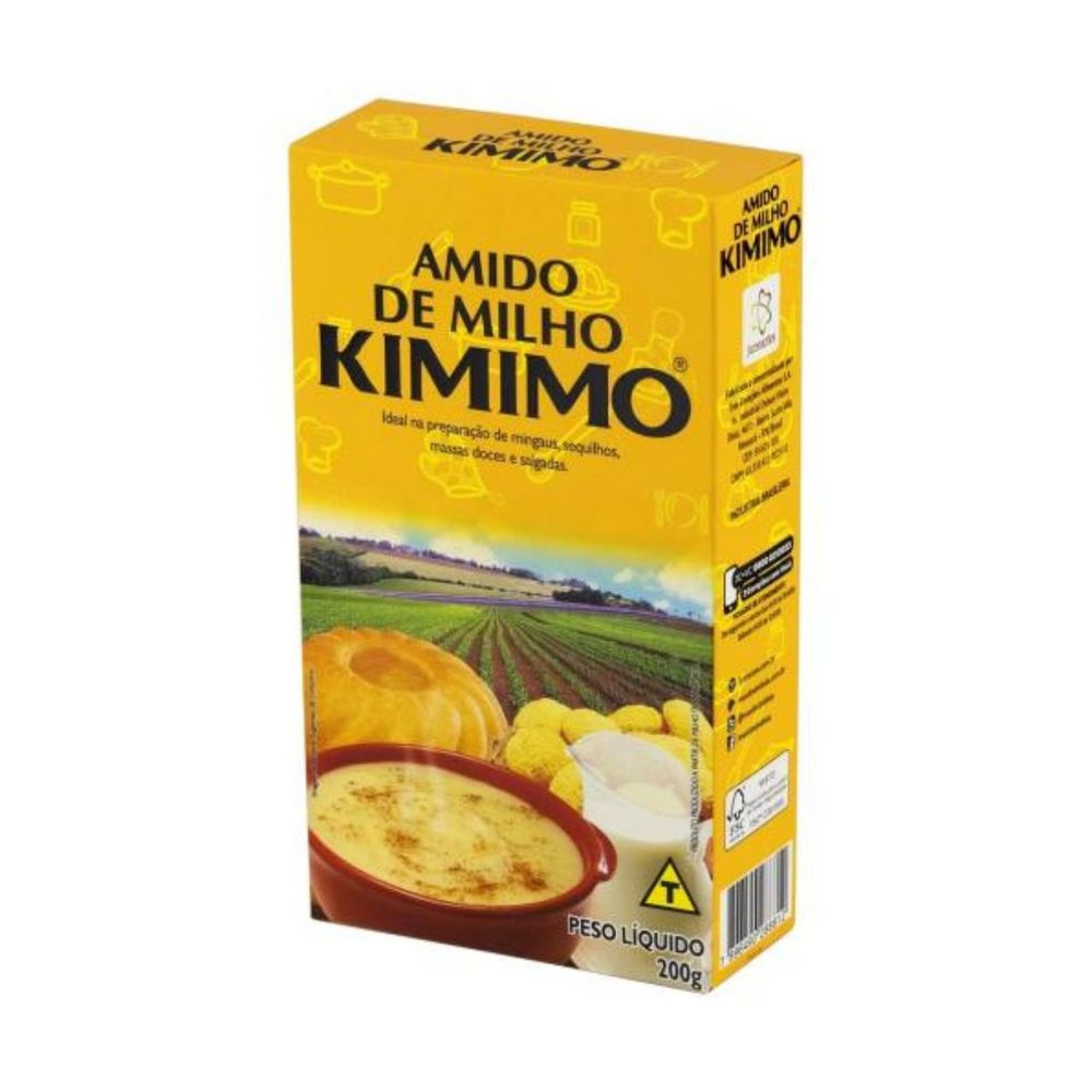 AMIDO MILHO KIMIMO 200G - lavagnoli