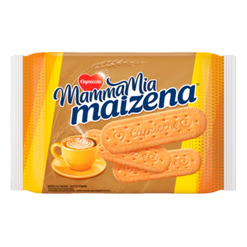 BISCOITO MAMMAMIA 312G MAIZENA - lavagnoli