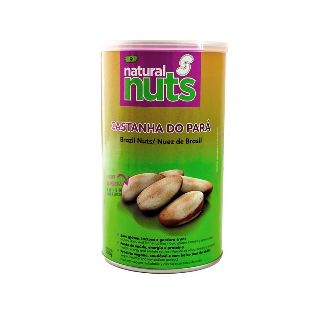 CASTANHA DO PARÁ NATURAL NUTS 200G - lavagnoli