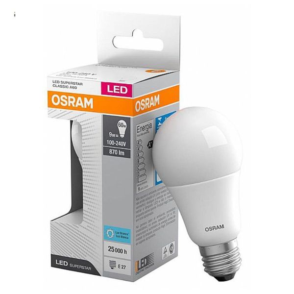 LÂMPADA OSRAM LED 9W - lavagnoli