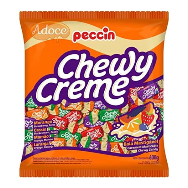 BALA PECCIN 600G CHEWY CREME - lavagnoli