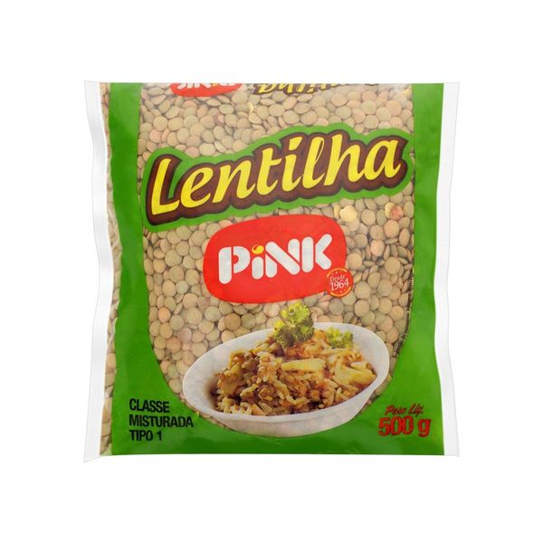 LENTILHA PINK 500G - lavagnoli