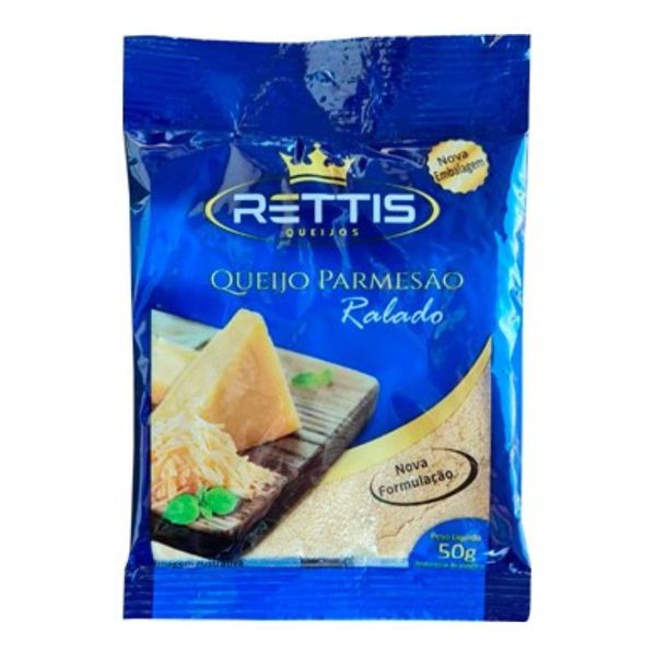 QUEIJO RALADO RETTIS 50G PARMESÃO - lavagnoli
