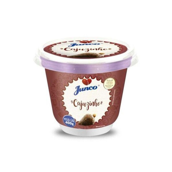 BRIGADEIRO JUNCO SORO LEITE 400G AMENDOIM - lavagnoli