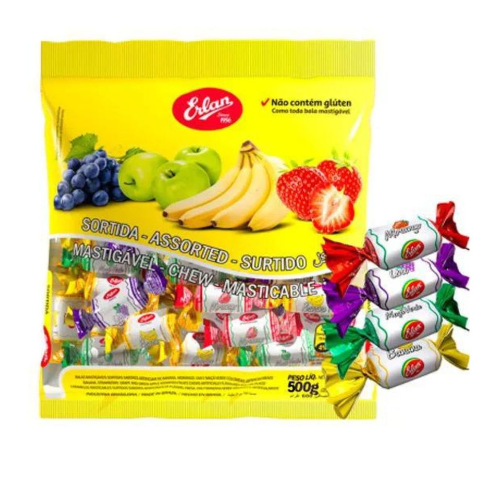 BALA ERLAN 500G SORTIDA - lavagnoli