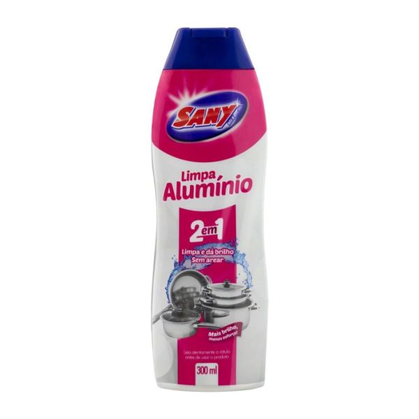 LIMPA ALUMÍNIO SANY 2EM1 300ML - lavagnoli
