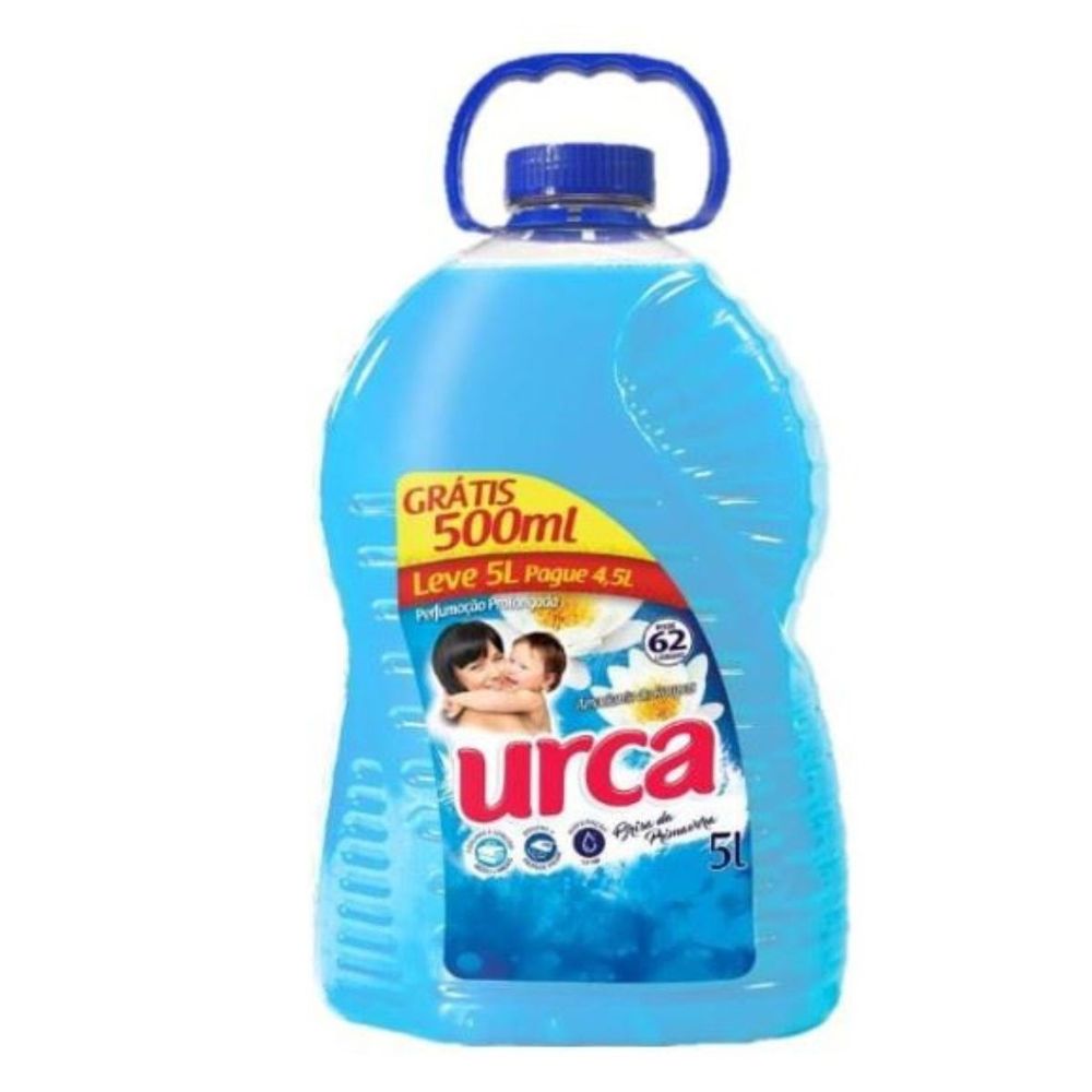 AMACIANTE URCA LEVE 5L PAGUE 4.5L AZUL - lavagnoli