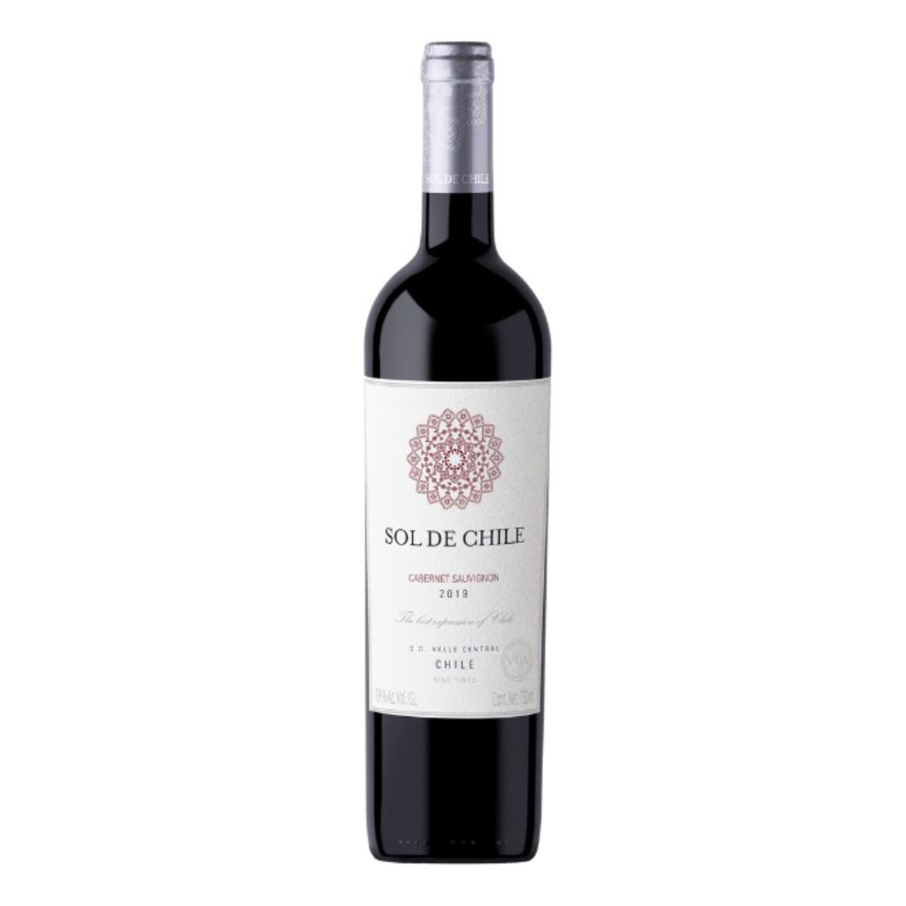 VINHO SOL DE CHILE 750ML CABERNET SAUVIGNON - lavagnoli