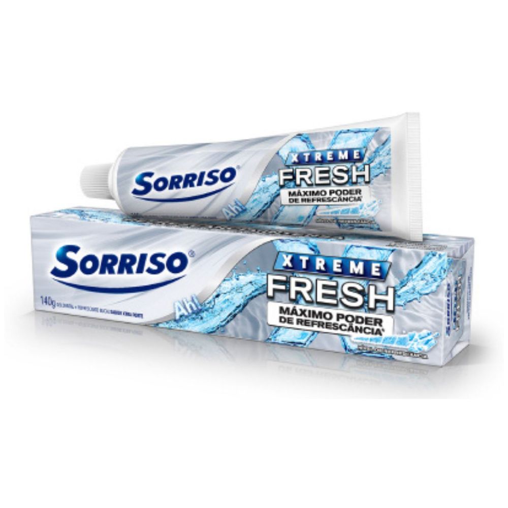 CREME DENTAL SORRISO XTREME 140G FRESH MINT - lavagnoli