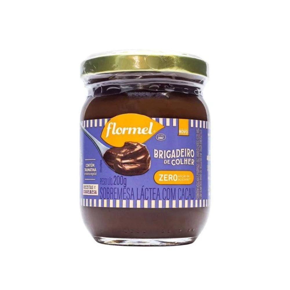 DOCE FLORMEL CREMOSO 200G BRIGADEIRO - lavagnoli