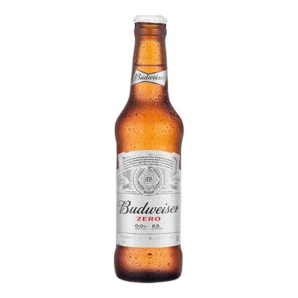 CERVEJA LONG NECK BUDWEISER ZERO 330ML - lavagnoli CERVEJA LONG NECK BUDWEISER ZERO 330ML - lavagnoli