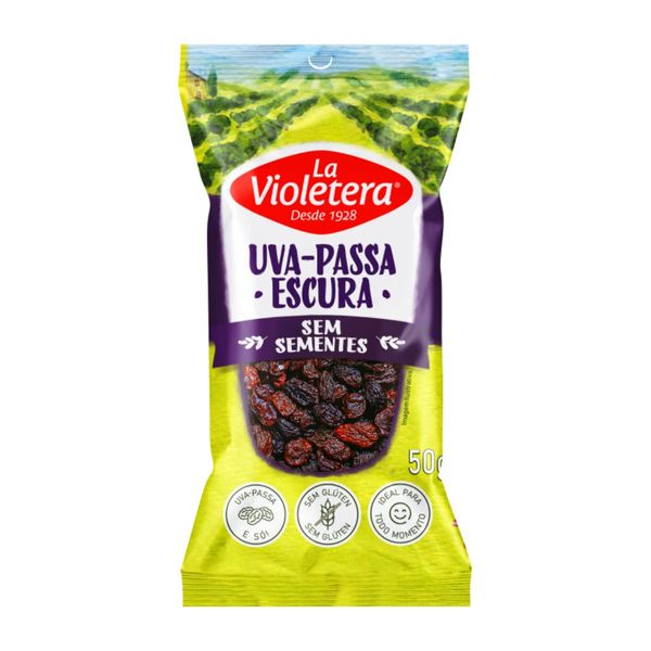 UVA PASSA LA VIOLETERA 50G - lavagnoli