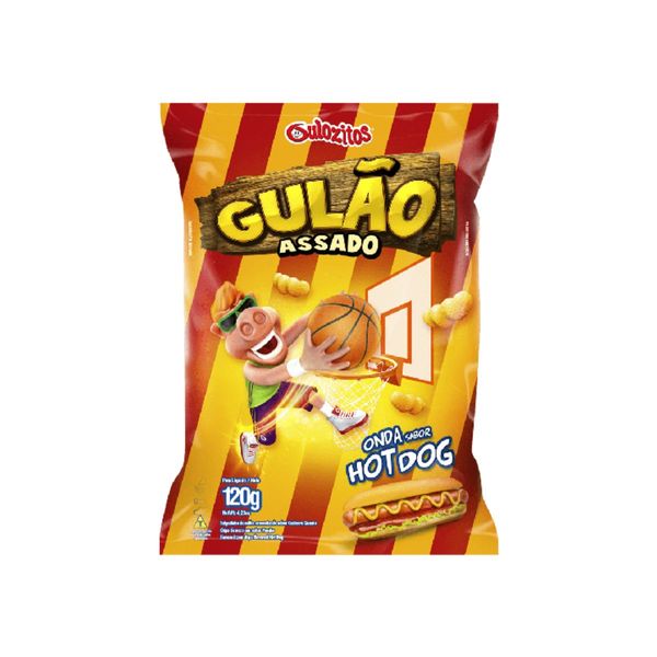 CHIPS GULÃO 120G HOT DOG - lavagnoli