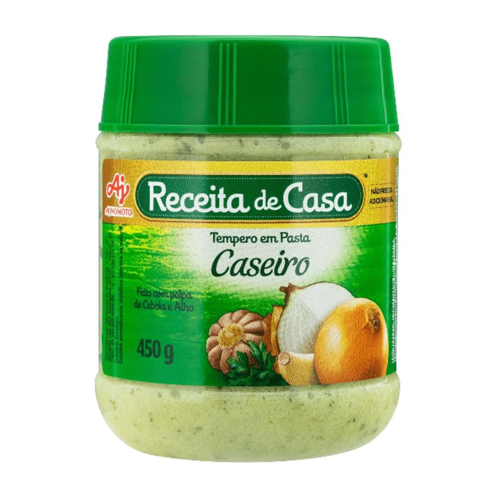 TEMPERO CASEIRO RECEITA CASA 450G SEM PIMENTA - lavagnoli