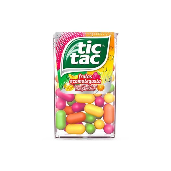 PASTILHA TIC TAC 16G FRUTAS COMO TE GUSTA - lavagnoli