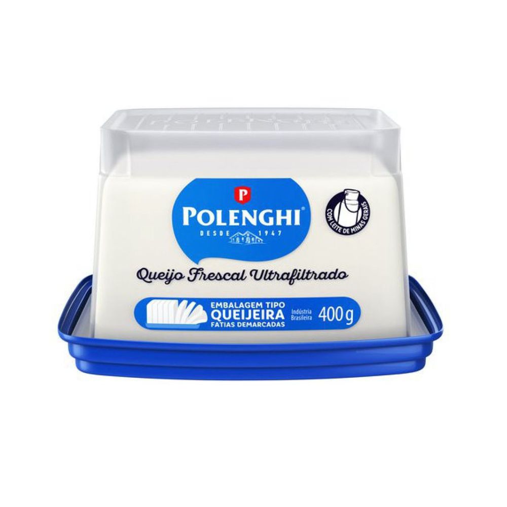 QUEIJO FRESCAL MINAS POLENGHI 400G ULTRAFILTRADO - lavagnoli