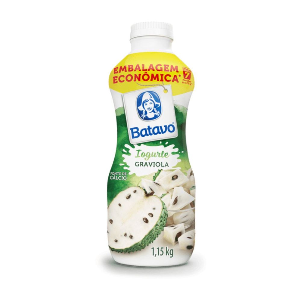 IOGURTE BATAVO 1150G GRAVIOLA - lavagnoli