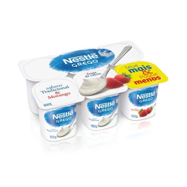 IOGURTE NESTLE GREGO 540G MORANGO - lavagnoli