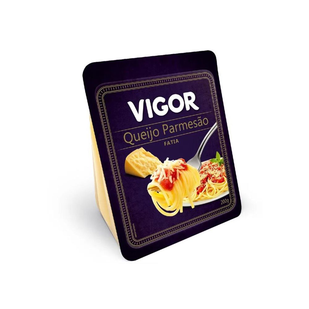 QUEIJO PARMESÃO VIGOR FATIA 200G - lavagnoli