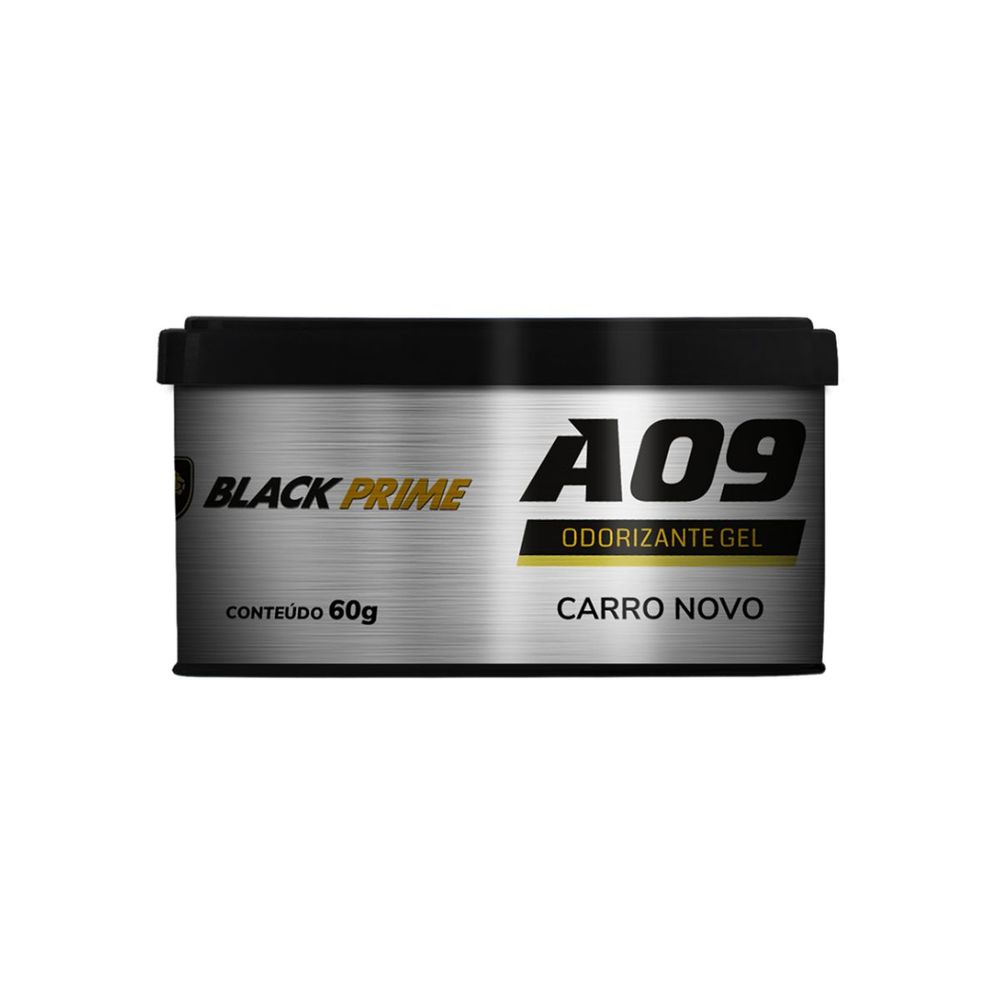 ODORIZANTE BLACK PRIME GEL 60G CARRO NOVO - lavagnoli