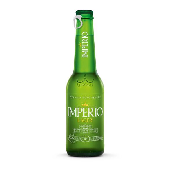 CERVEJA IMPÉRIO LONG NECK 275ML LAGER - lavagnoli