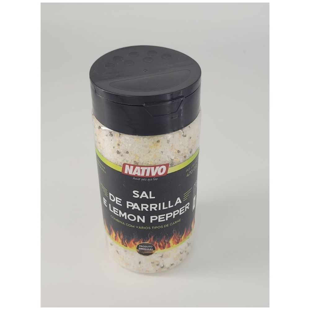 SAL PARRILLA NATIVO 470G LEMON PEPPER - lavagnoli