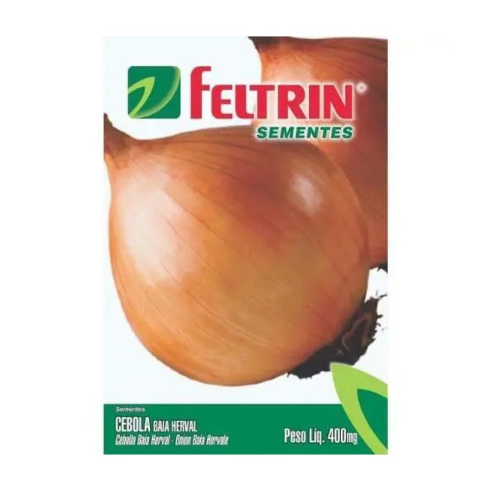 SEMENTE FELTRIN HORTA 400MG CEBOLA BAIA HERVAL - lavagnoli