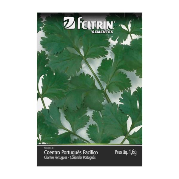 SEMENTE FELTRIN HORTA 1.6G COENTRO PORTUGUÊS PACÍFICO - lavagnoli