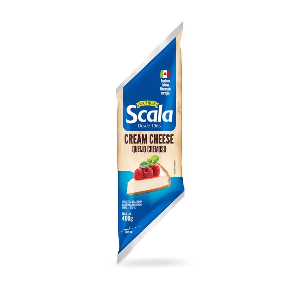 CREAM CHEESE SCALA 400G BISNAGA - lavagnoli
