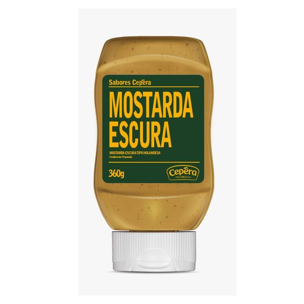 MOSTARDA CEPÊRA 360G ESCURA - lavagnoli