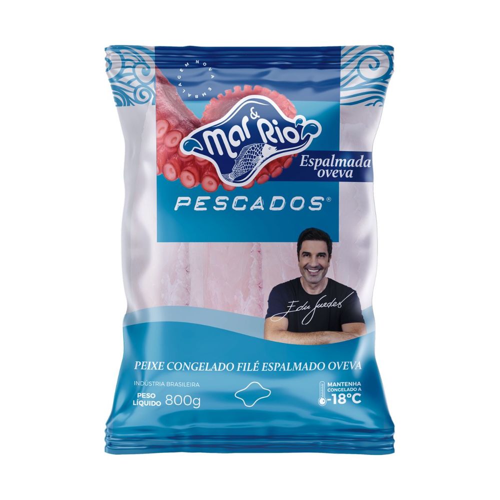 PESCADA ESPALMADA MAR E RIO 800G CONGELADA - lavagnoli