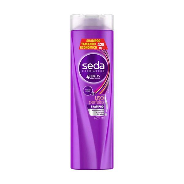 SHAMPOO SEDA 425ML LISO PERFEITO - lavagnoli