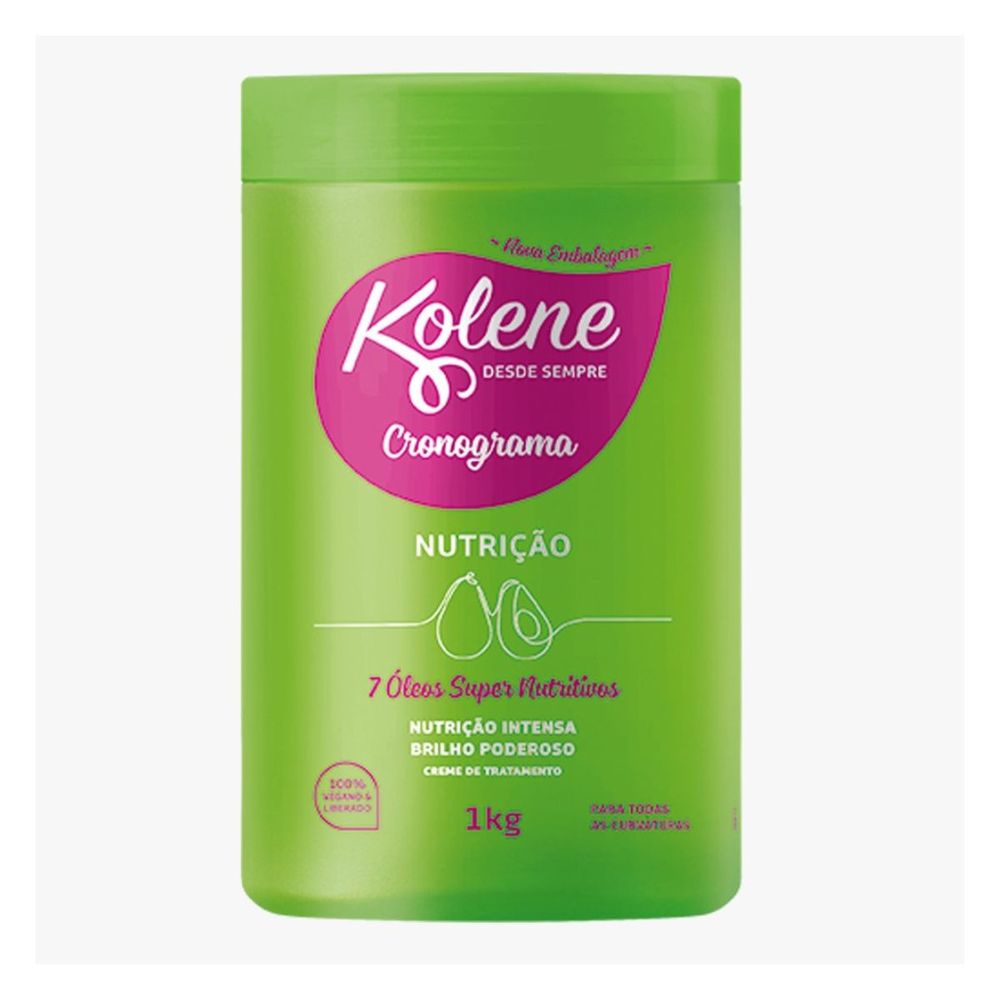 CREME TRATAMENTO KOLENE CRONOGRAMA 1KG NUTRIÇÃO - lavagnoli