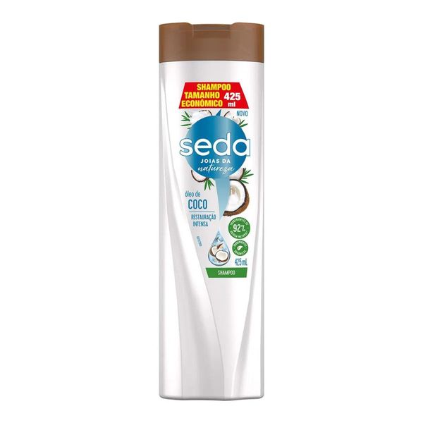 SHAMPOO SEDA 425ML COCO/RESTAURAÇÃO - lavagnoli