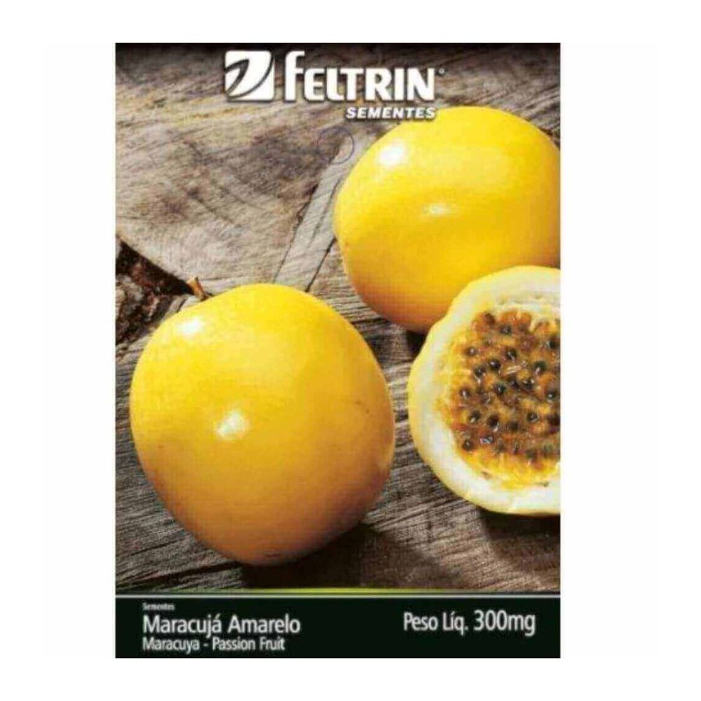 SEMENTE FELTRIN 300MG MARACUJÁ AMARELO - lavagnoli