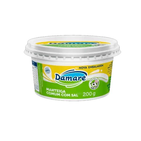 MANTEIGA DAMARE 200G C/SAL - lavagnoli