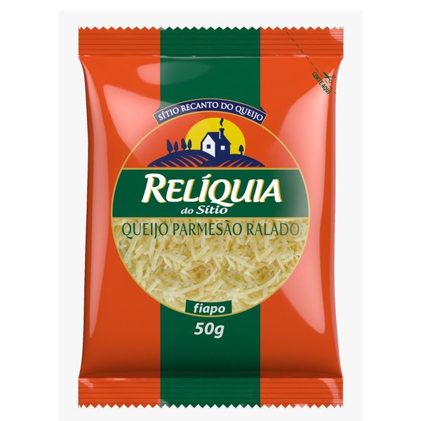 QUEIJO RALADO RELÍQUIA DO SÍTIO 50G PARMESÃO - lavagnoli